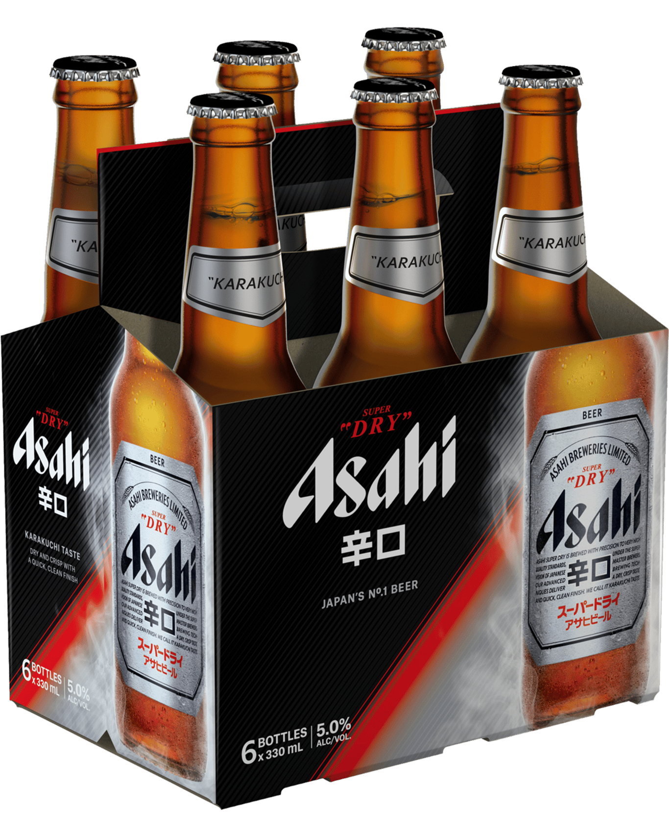 Buy Asahi Super Dry Bottles 330ml Online @Lowest Price