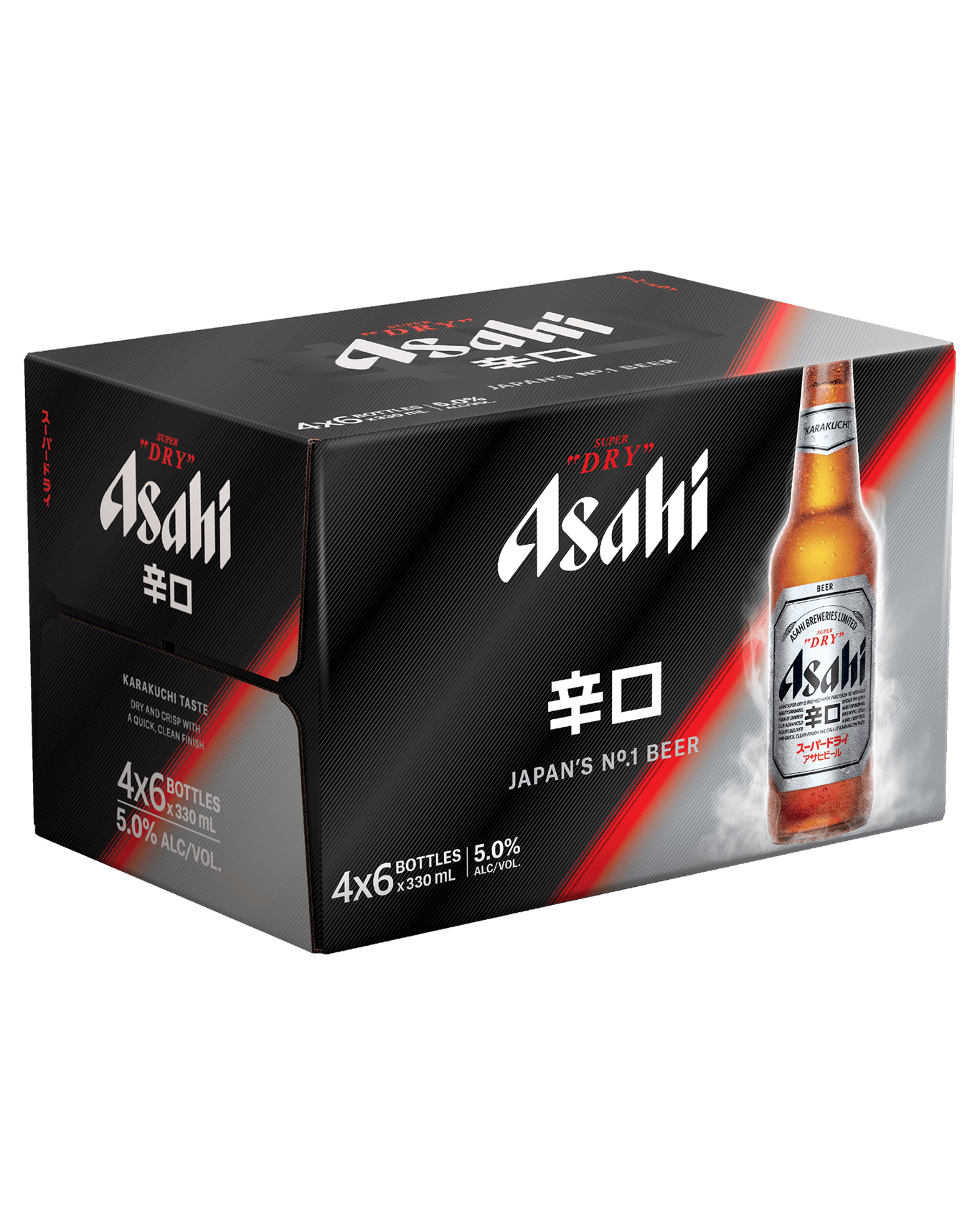 Buy Asahi Super Dry Bottles 330ml Online @Lowest Price