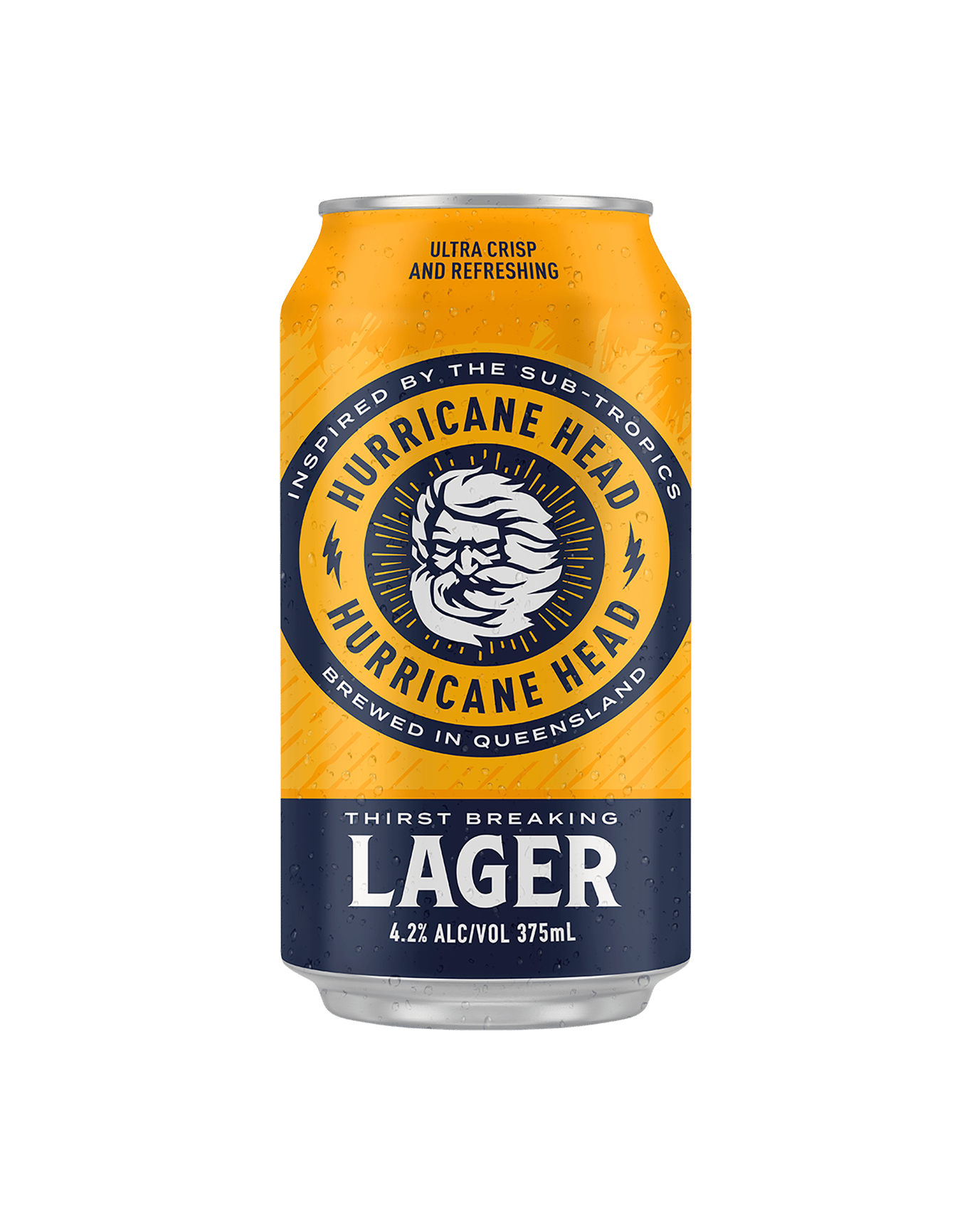 Buy Hurricane Head Lager Cans 375ml Online @Lowest Price