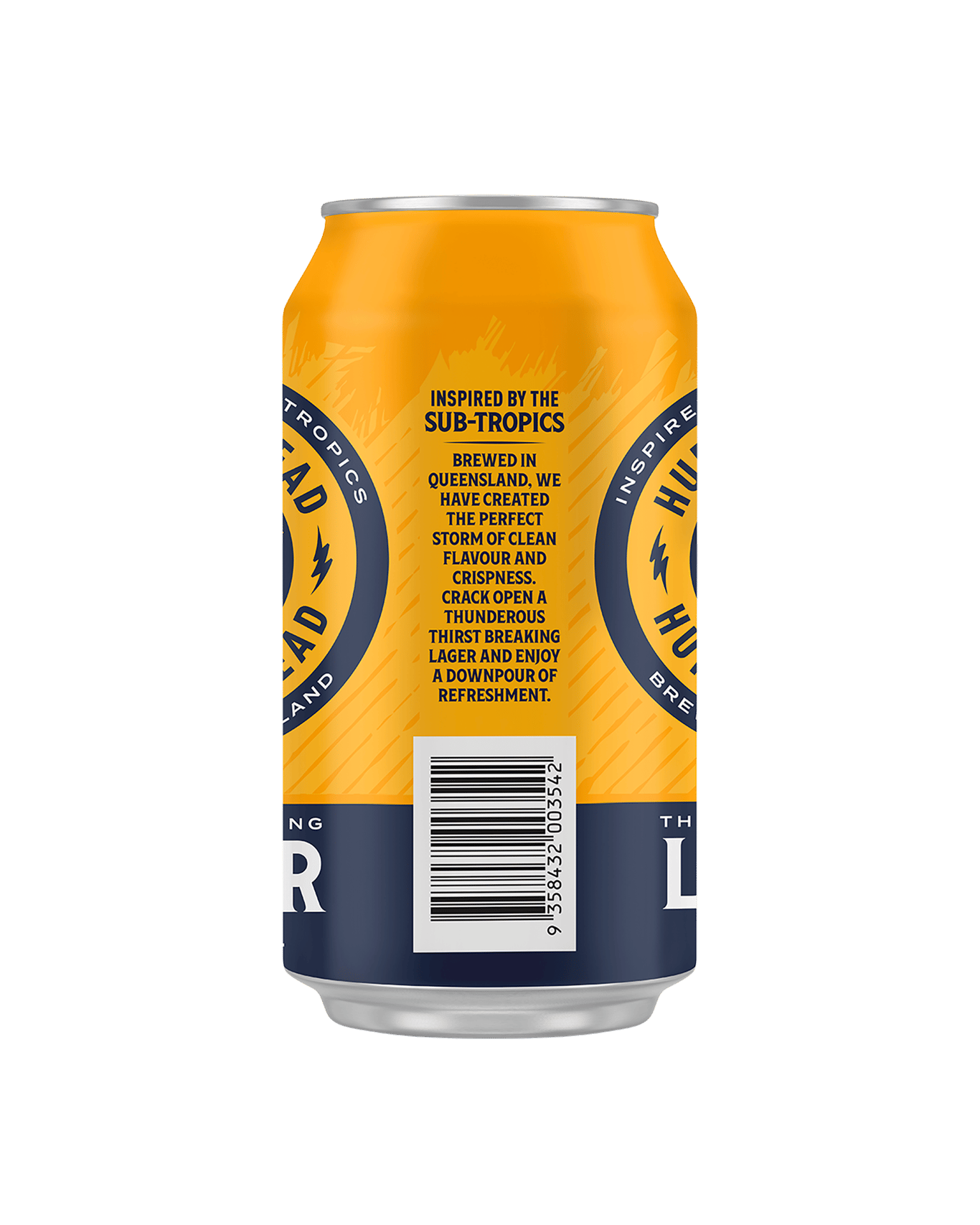 Buy Hurricane Head Lager Cans 375ml Online @Lowest Price