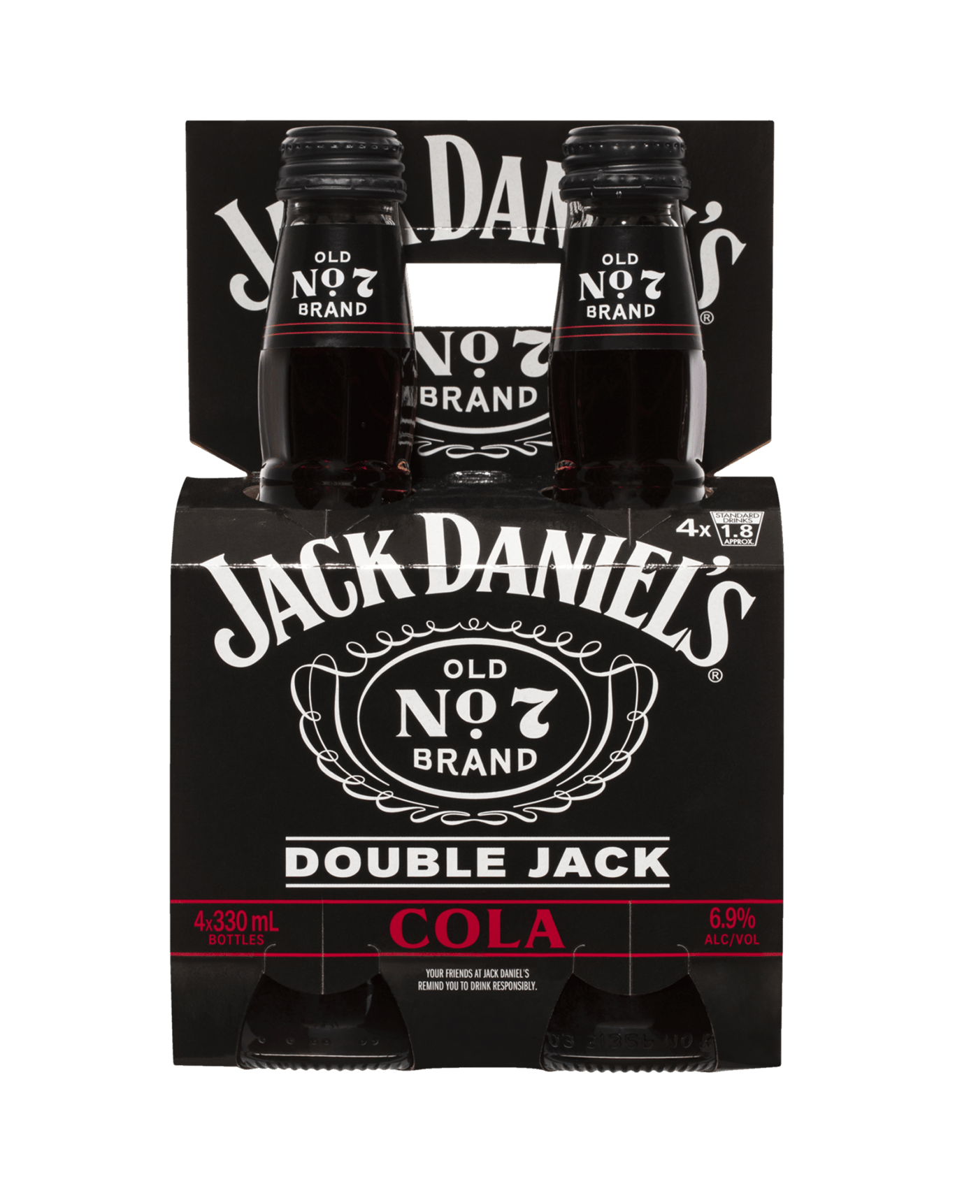 Buy Jack Daniel's Double Jack & Cola Bottles 330ml Online @Lowest Price