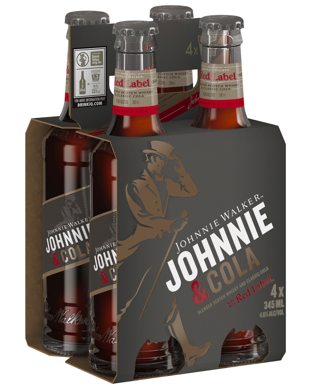 Buy Johnnie Walker & Cola Bottles 345ml Online @Lowest Price
