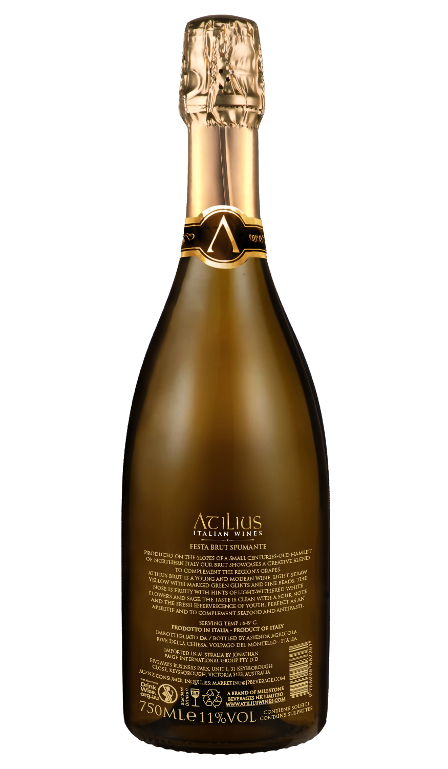 Buy Atilius Festa Brut Nv Online @Lowest Price