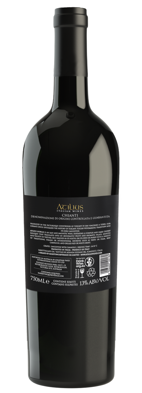 Buy Atilius Nobilis Chianti Docg 2019 Online @Lowest Price