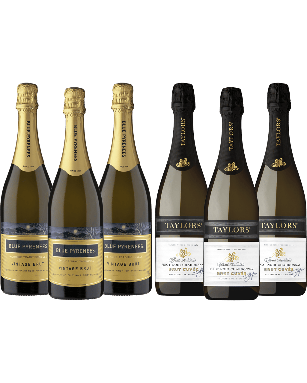 Buy Taylors & Blue Pyrenees Incredible Celebratory Sparkling Six Pack ...
