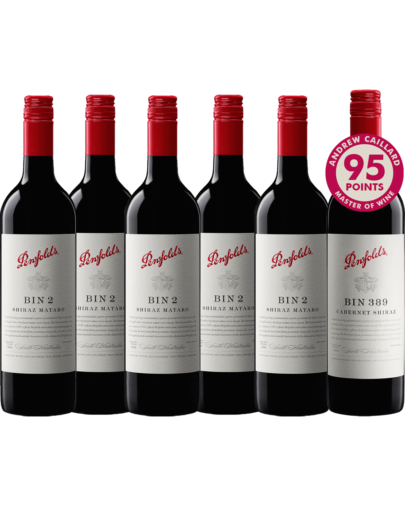 Buy Penfolds Premium Showcase Mixed Six Bundle Online (Low Prices) from ...