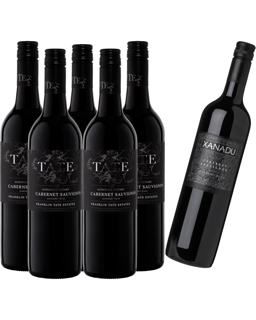 Buy Franklin Tate And Xanadu 5 + 1 Cabernet Sauvignon Bundle Online ...