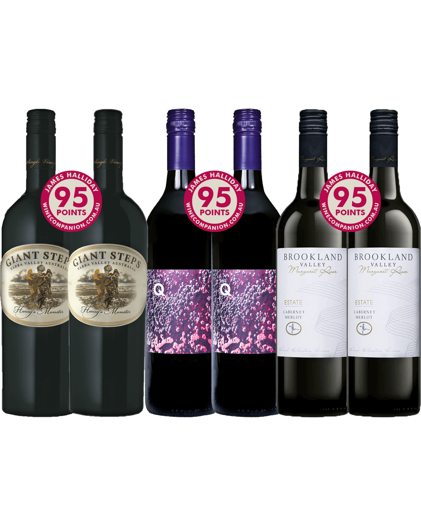 Buy 95-point Halliday 5-star Reds Mixed Pack Online (Low Prices) from ...