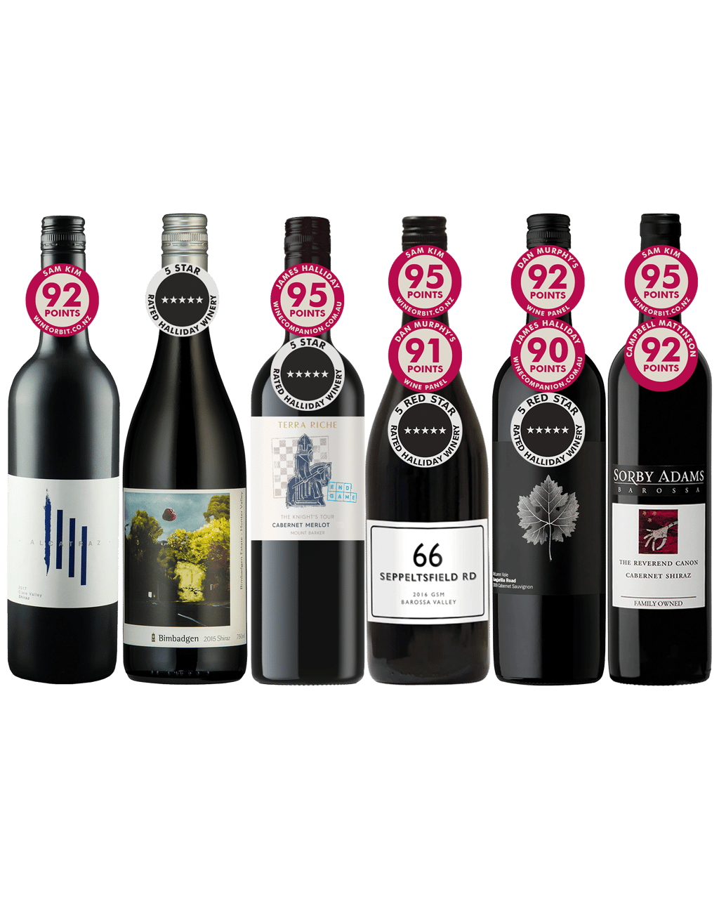 Buy Great Value Mixed Reds 6 Pack Online @Lowest Price