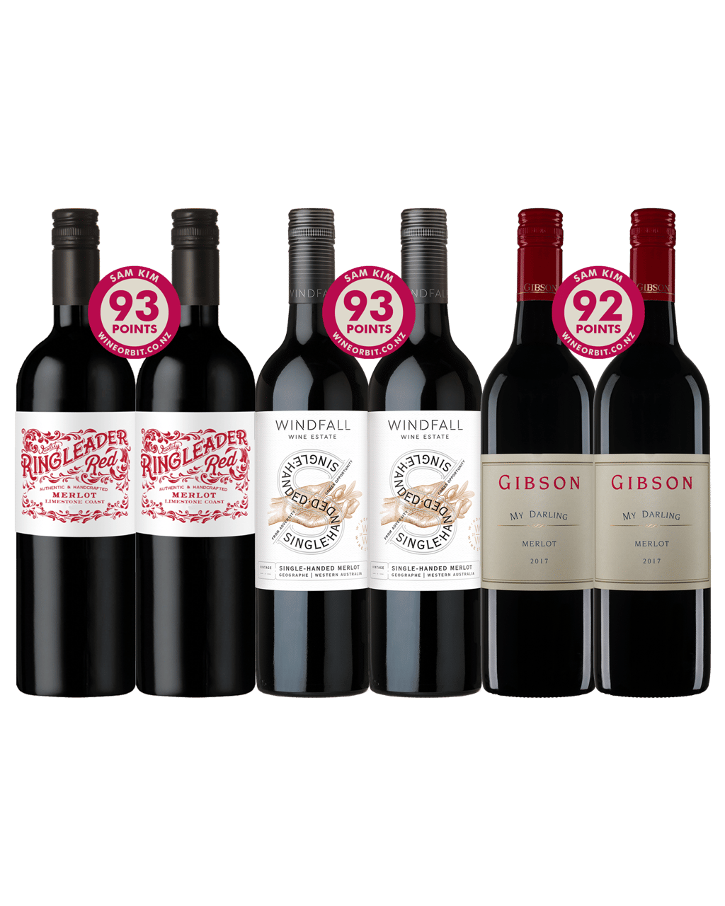 Marvelous Merlot Tasting Pack - Boozy