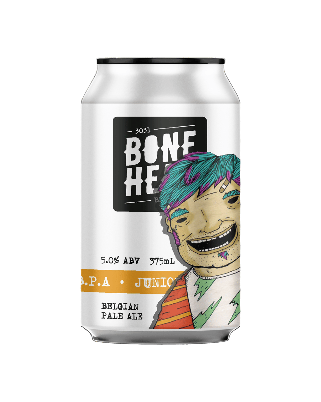 Buy Bonehead Brewing Junior - Belgian Pale Ale Can 375mL | Dan Murphy's ...