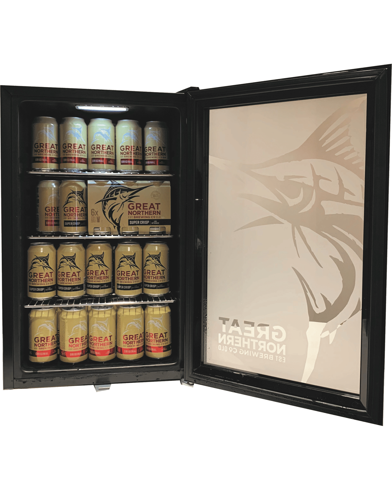 Buy Great Northern Brewing Company 70 Litre Glass Door Bar Fridge ...