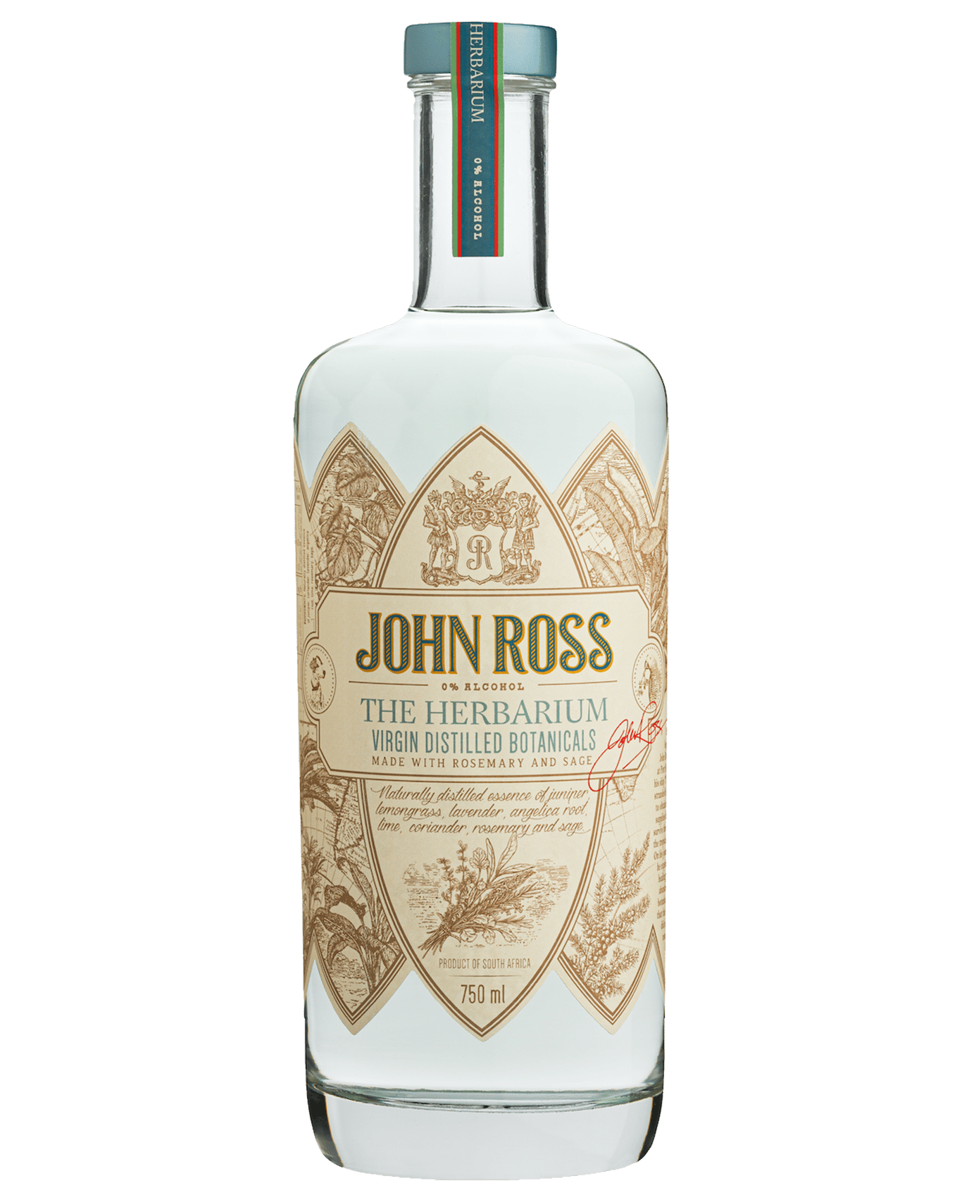 Buy John Ross The Herbarium Virgin Distilled Botanicals Gin Online ...