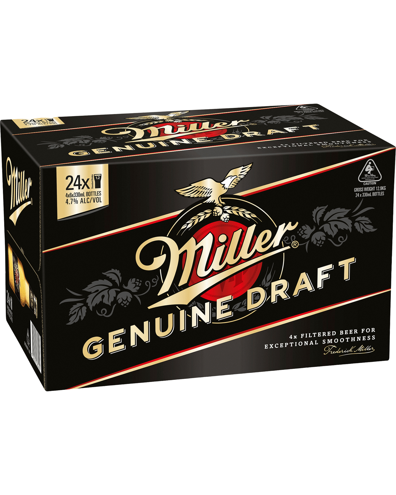 Miller Genuine Draft 330ml (Unbeatable Prices): Buy Online @Best Deals ...