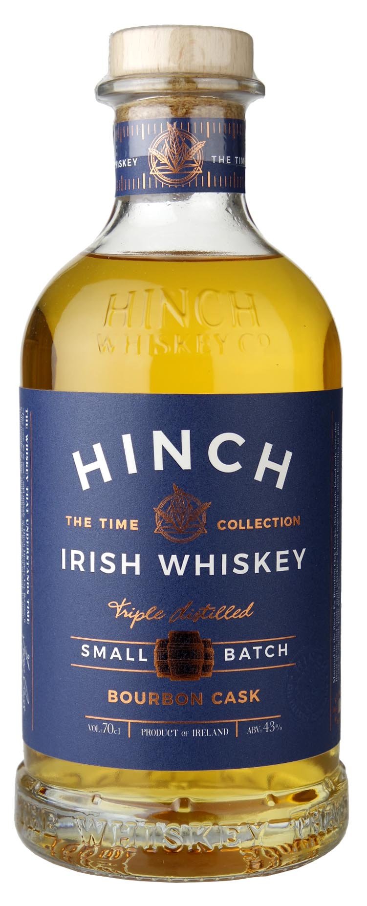 Hinch Small Batch Irish Whiskey 700mL - Boozy