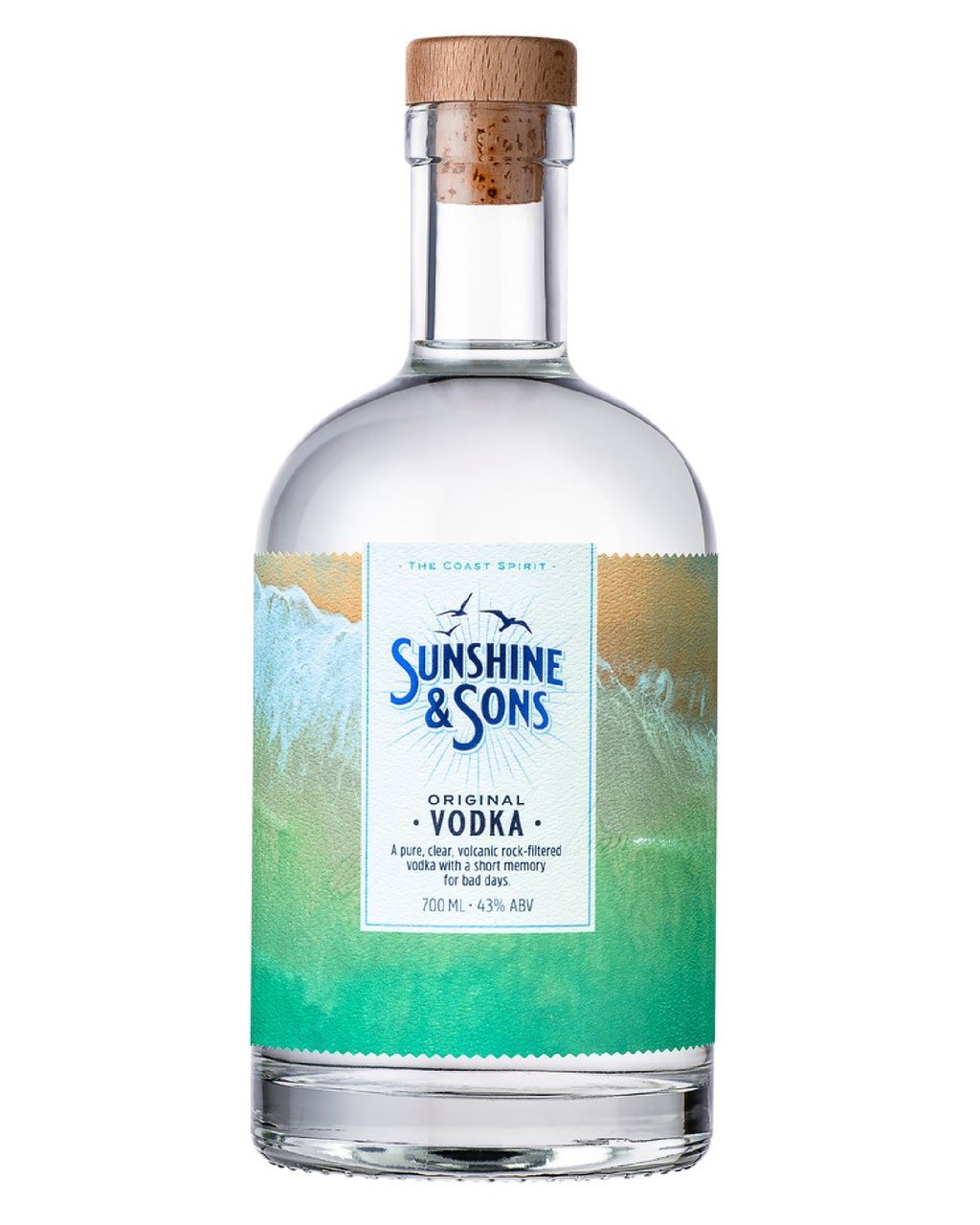 Sunshine Sons Original Vodka 700mL - Boozy Sunshine Sons Original Vodka 700mL - Boozy